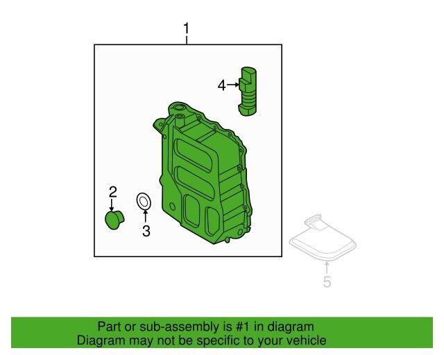 Cover-Valve Body kia Optima 2011 -2015 452803B810-TRIO