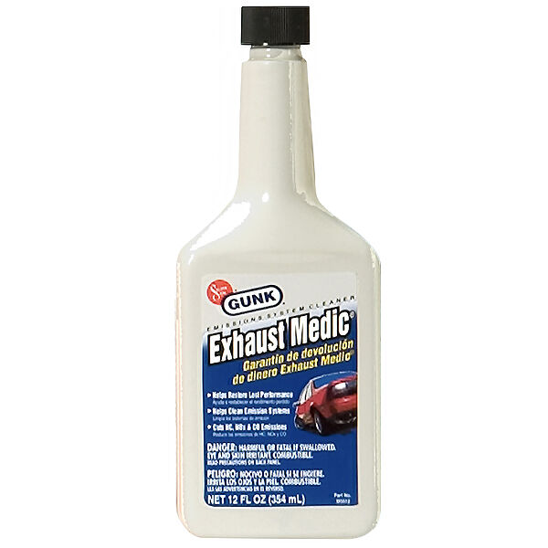 spare parts :: GUNK EXAUSE MEDIC REDUCE CO Nox HC EMISSIONS 354 gms