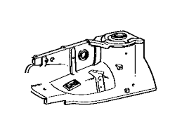 APRON SUB ASSY FRONT FENDER RH TOYOTA FJ 2007 - 2023