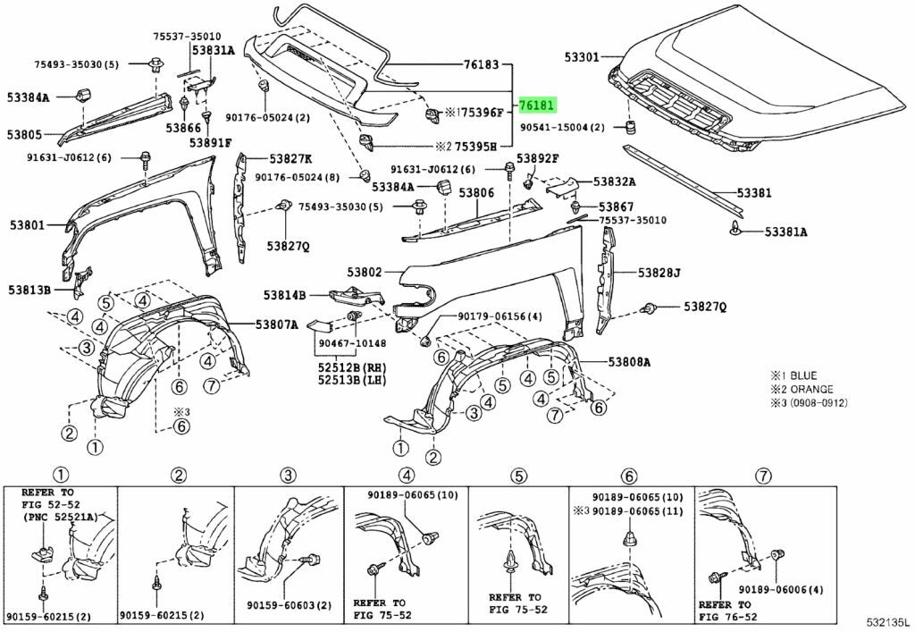 BULGE HOOD TOYOTA FJ 2007 - 2023
