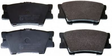 Toyota Camry Rear Brake Pads 2007 - 2011