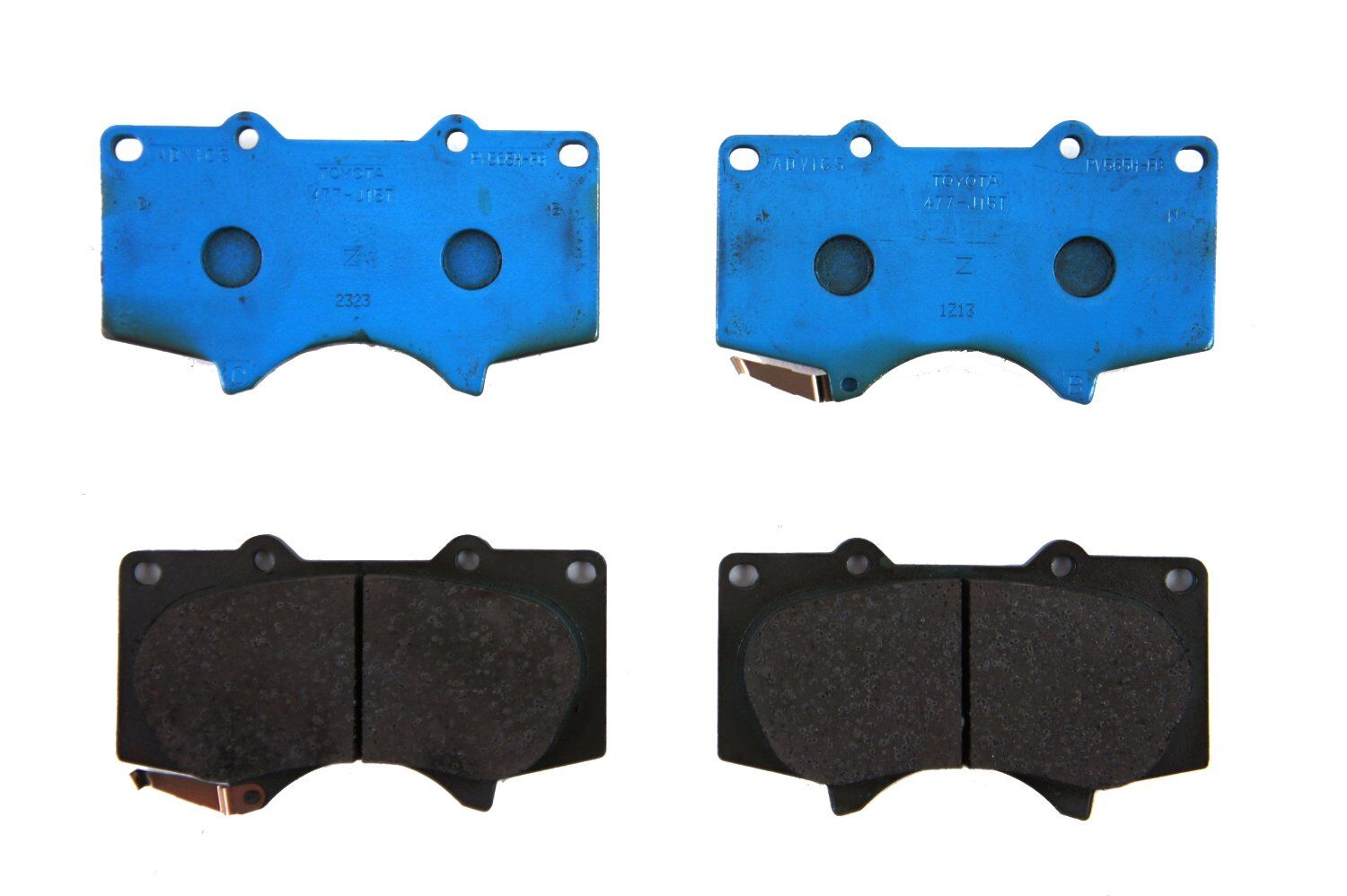Front Brake Pads Toyota Prado 2011 - 2020 FRONT BRAKE PADS TOYOTA PRADO ...