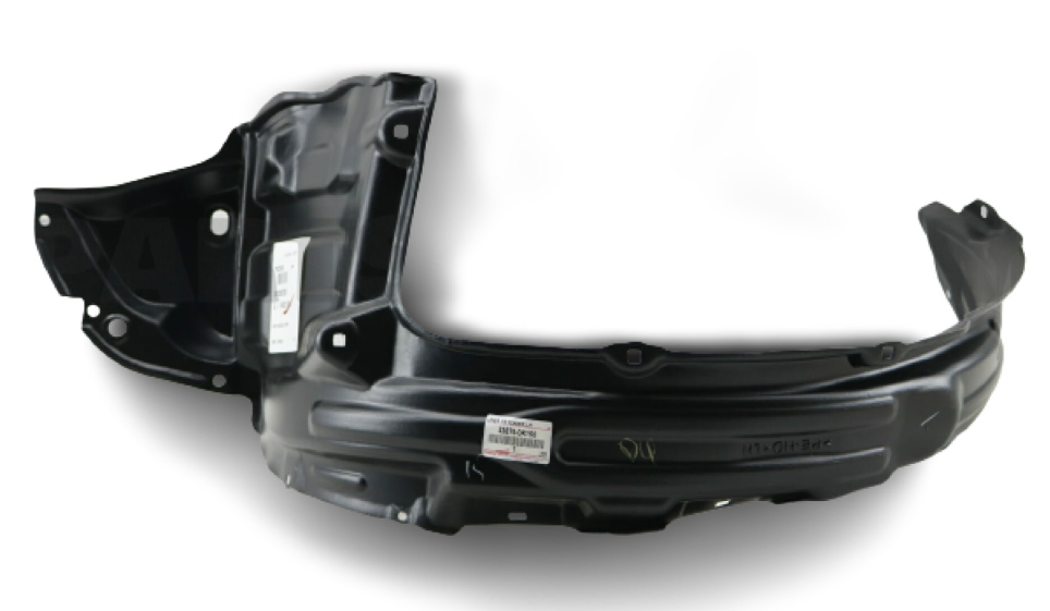 Toyota Hilux SHIELD SUB-ASSY, FRONT FENDER SPLASH, LH 2011 - 2015 ...