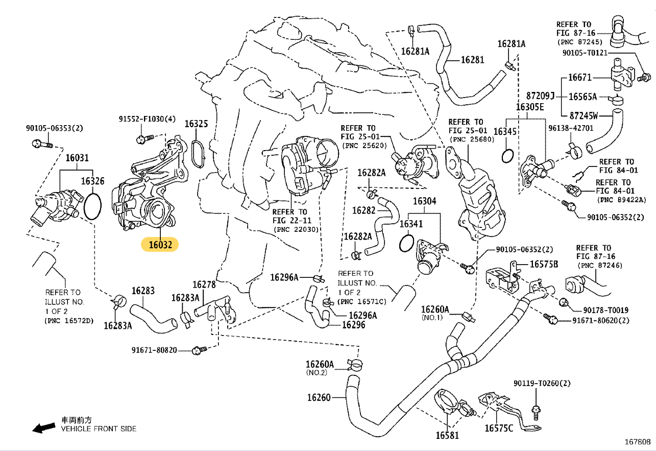 PUMP ASSY ENGINE WATER Toyota Toyota Corolla 2020 - 2022 PUMP ASSY ...