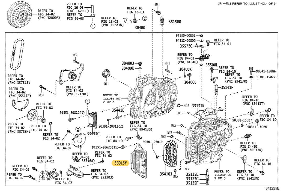 Cover Sub-Assy, Transaxle Side Toyota Corolla 2020 - 2022 3501512020