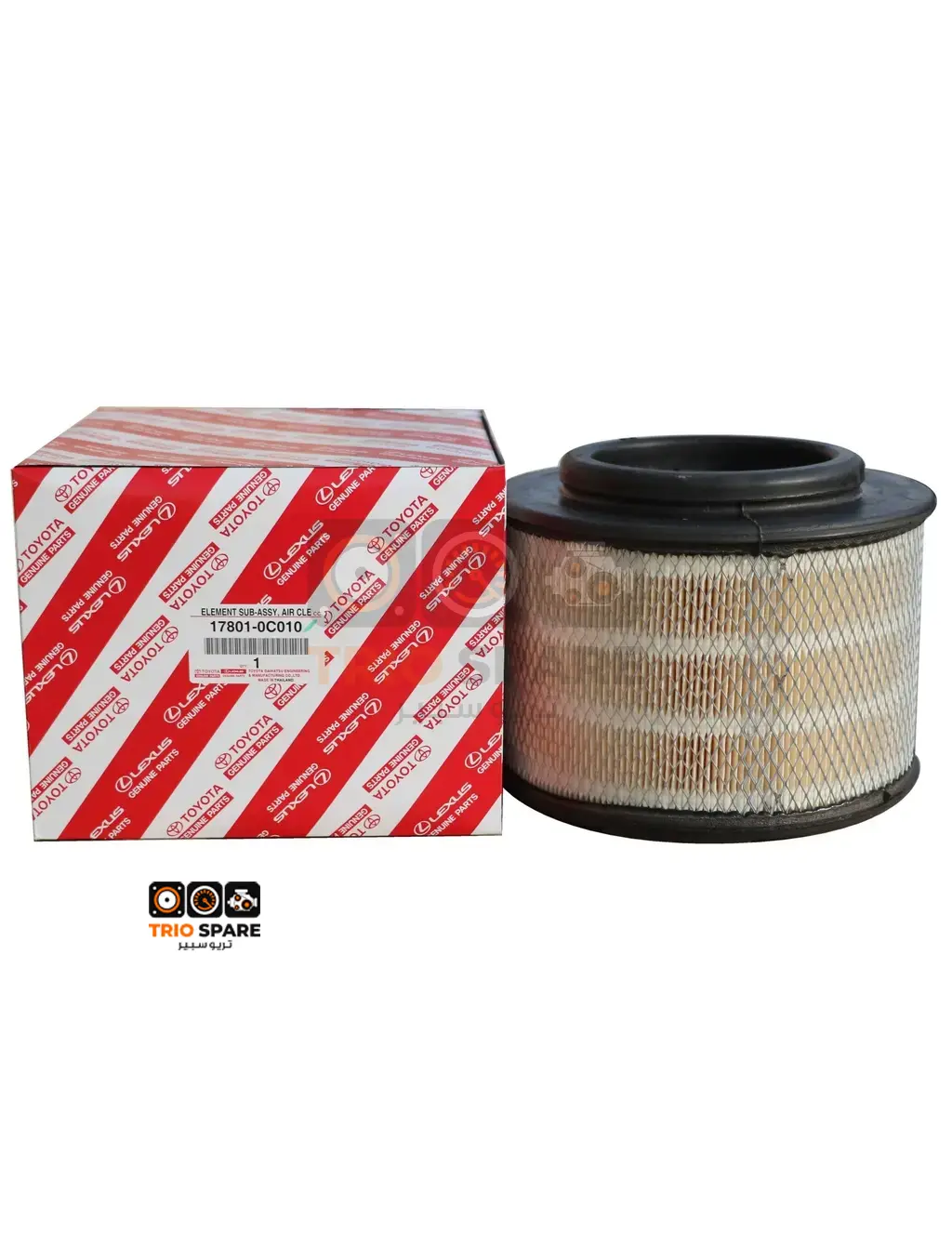 Element Sub-Assy, Air Cleaner Filter Toyota Innova 2006 - 2015 178010C010